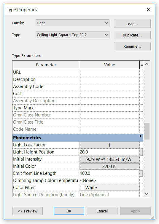 Revit Content | Lighting